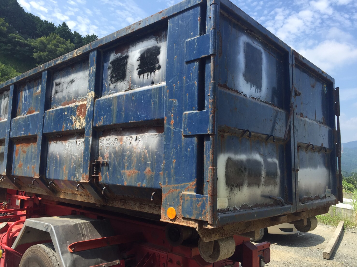 ニッサンディーゼル コンドル 脱着装置付きコンテナ専用車（BDG-MK36C）平成18年式 | トラック買取専門ディーゼルスター（福岡・山口・広島対応）